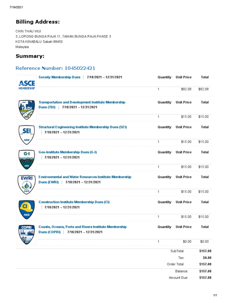 ASCE Membership | PDF | Microeconomics | Market (Economics)