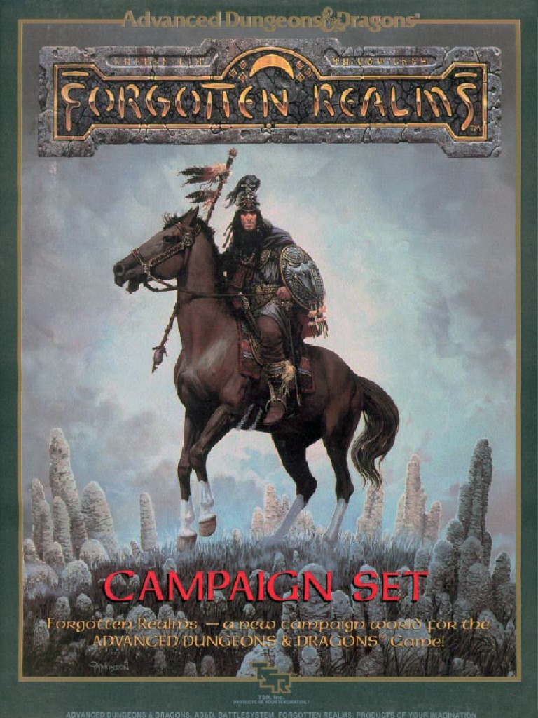 Campaign Setting Box Set Original | PDF | Forgotten Realms | Elf ...