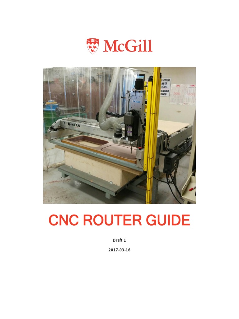 CNC Router Guide | Download Free PDF | Numerical Control | Machine Tool