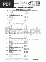 NUST NET Past Papers 2025 Pls | PDF | Multiplication | Mathematics