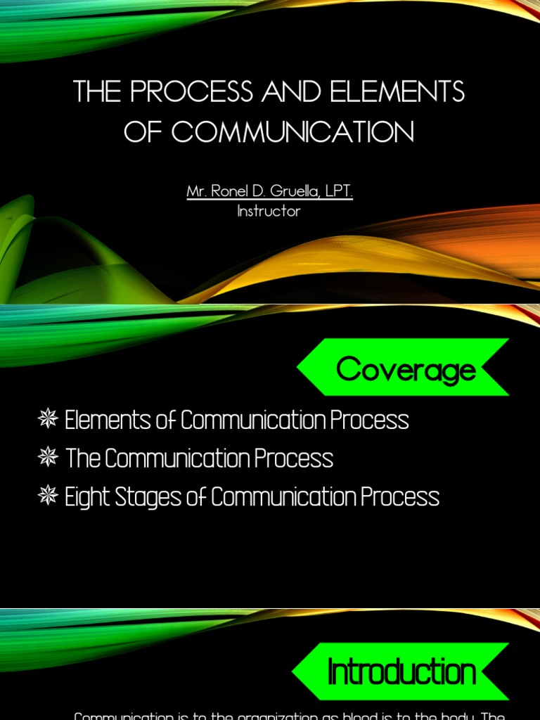PCom - Lesson 2 | PDF | Communication | Mental Processes