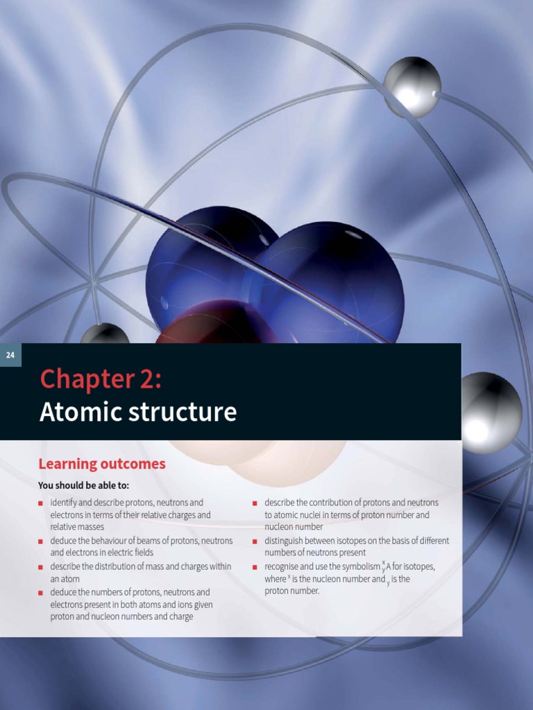 Chapter2 Atomic Structure | PDF | Atoms | Proton
