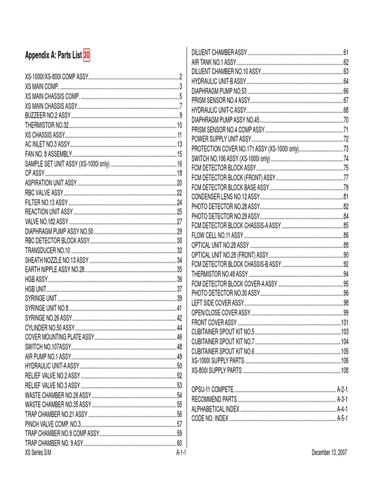 Parts List | PDF | Belt (Mechanical) | Screw