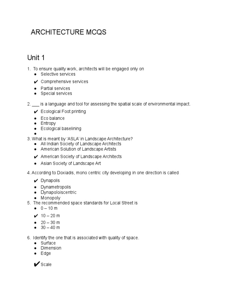 Architecture MCQS: Dynapoloiscentric Monopoly | PDF | Computer Graphics ...