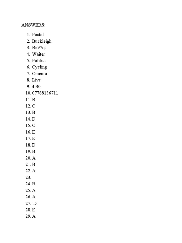 ANSWERS LR Practice Test 2 | PDF