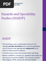 HAZOP Study Report for Chemical Engineering | PDF