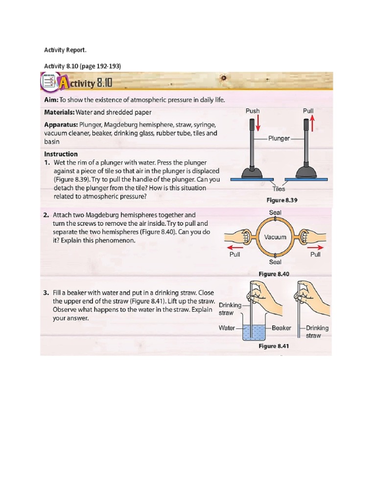 FORM 2 Activity 8.10 REPORT | PDF | Home & Garden