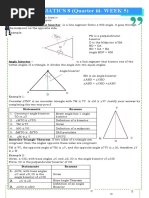Math 8 Q3 Exam Reviewer | PDF | Classical Geometry | Euclid