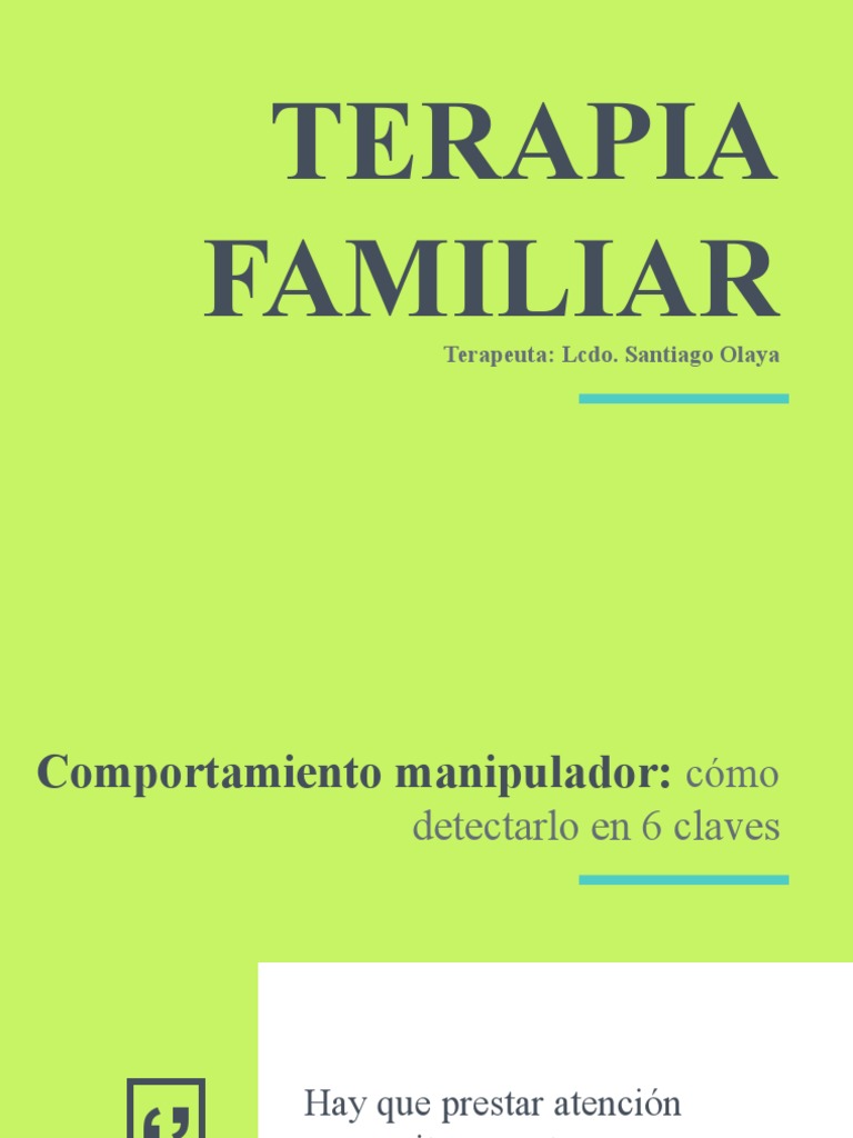 Manipulacion, Como Evitarla | PDF | Manipulación psicológica | La ...