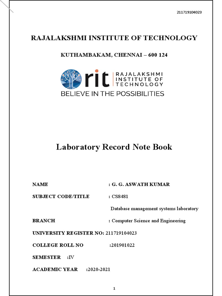 CS8481 | PDF | Pl/Sql | Information Retrieval