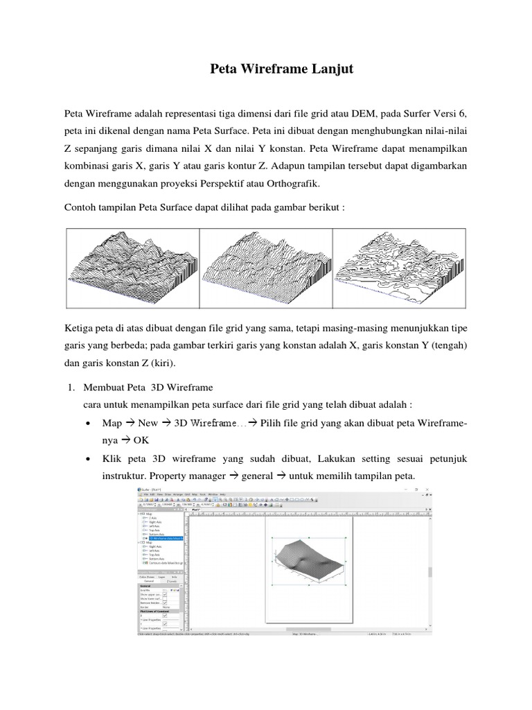 3 - Peta Wireframe Lanjut | PDF