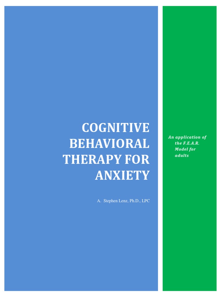 CBT For Anxiety Manual | PDF | Cognitive Behavioral Therapy ...