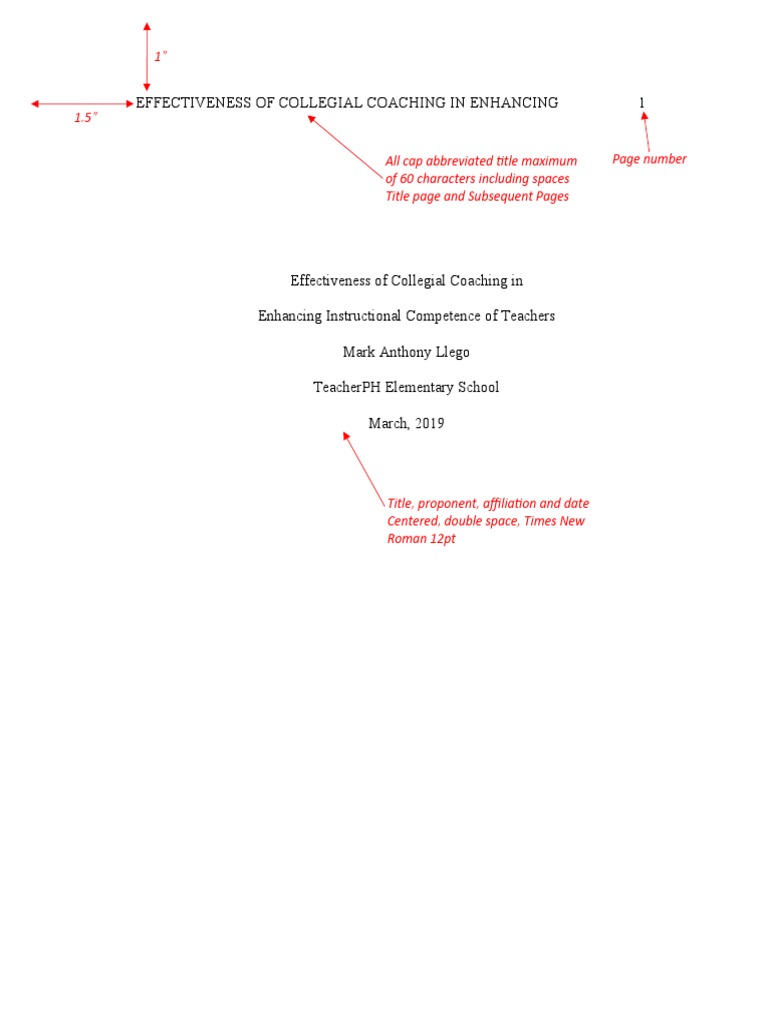 Collegial Coaching for Teacher Competence | PDF