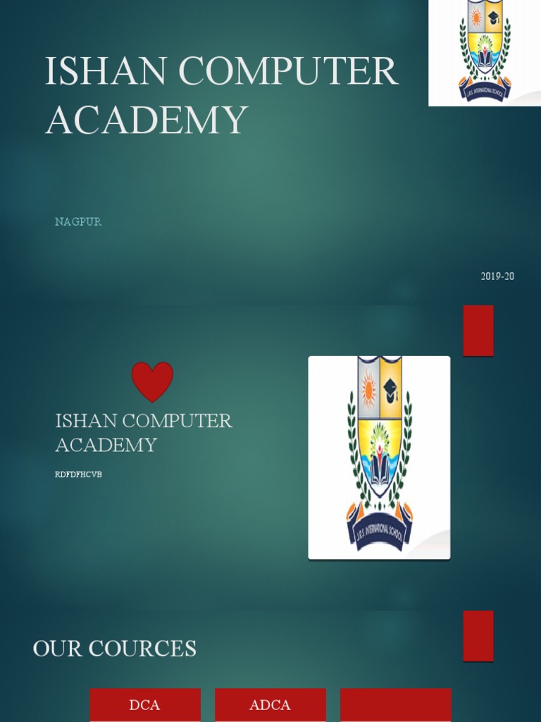 Ishan Computer Academy | PDF