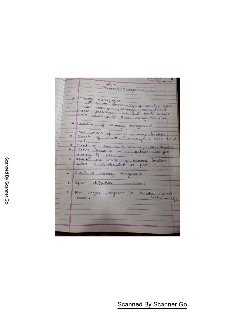 Os Unit 4 Notes | PDF