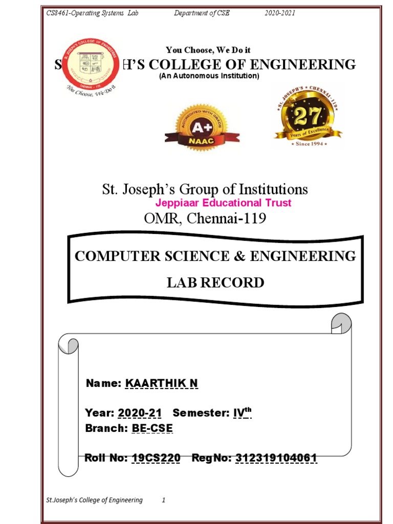 Oslabmanualanu1 Pdf Concurrency Computer Science Concurrent Computing