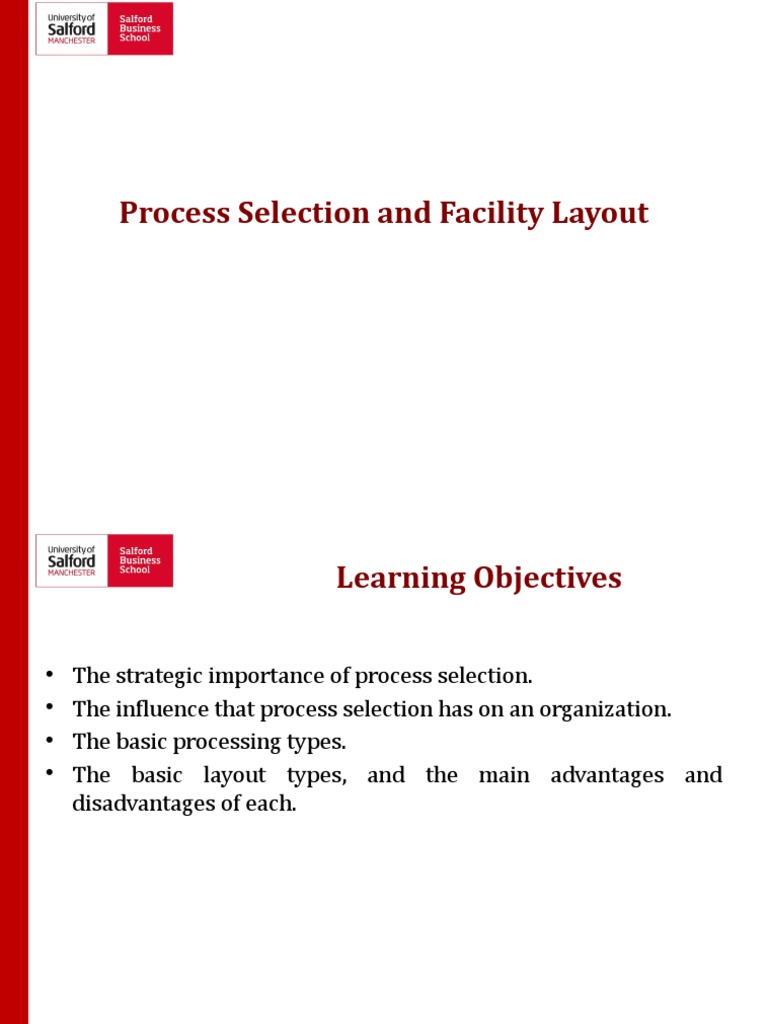 Process Selection and Facility Layout-20-07-21 | PDF | Retail | Economies