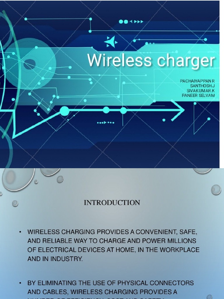 Wireless Charging Technology Overview | PDF
