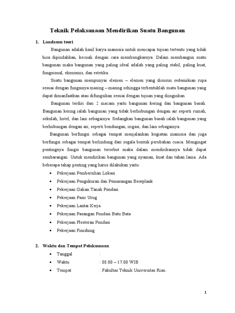 Laporan Pratikum Lab Batu | PDF