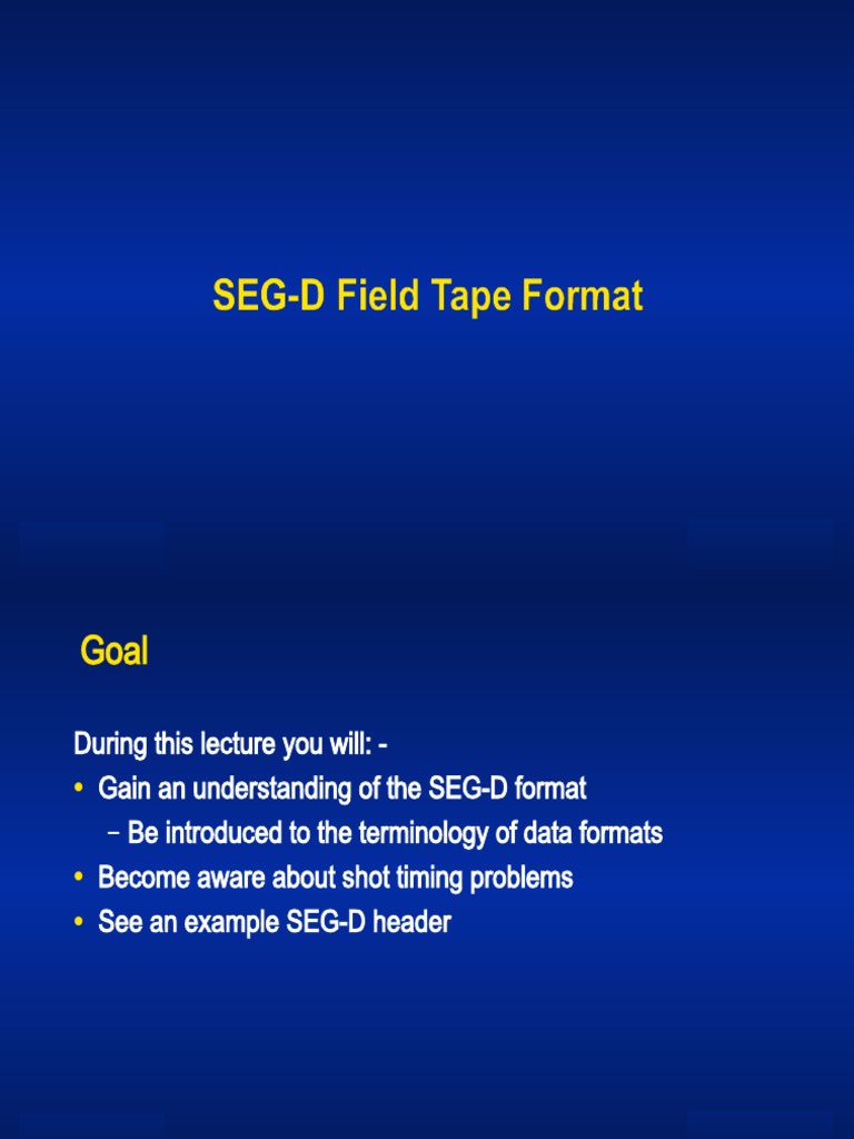 12a.land Seg-D | PDF | Bit | File Format