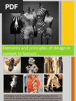 Elements and Principles of Fashion Design | PDF | Clothing | Dress
