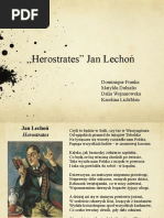 Herostrates - Jan Lechoń | PDF