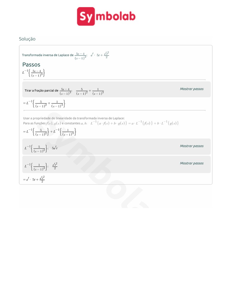 Symbolab - Solutions | PDF