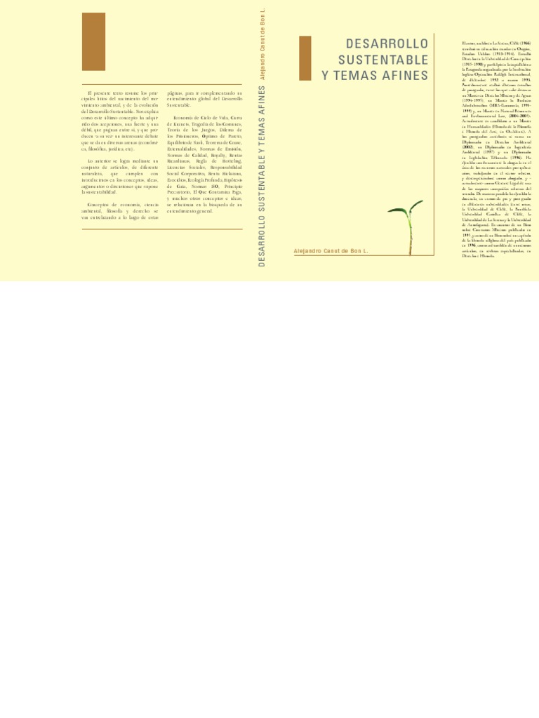 Desarrollo Sostenible Pdf Desarrollo Sostenible Sustentabilidad