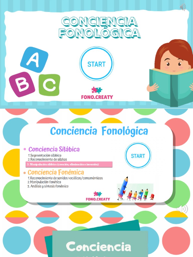 Manipulación silábica: Omisión de sílabas iniciales, finales y mediales ...