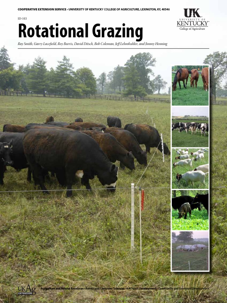 Rotational Grazing | Download Free PDF | Grazing | Crop Rotation