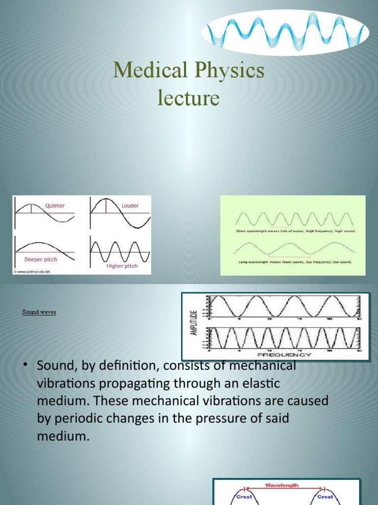 Understanding Medical Physics Concepts | PDF | Sound | Waves