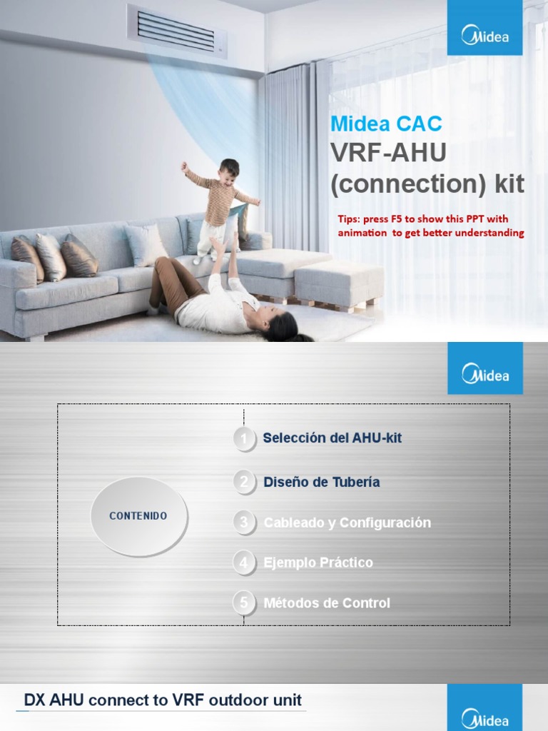 Midea AHU-kit Application Instruction Traducido | PDF | Herramientas ...
