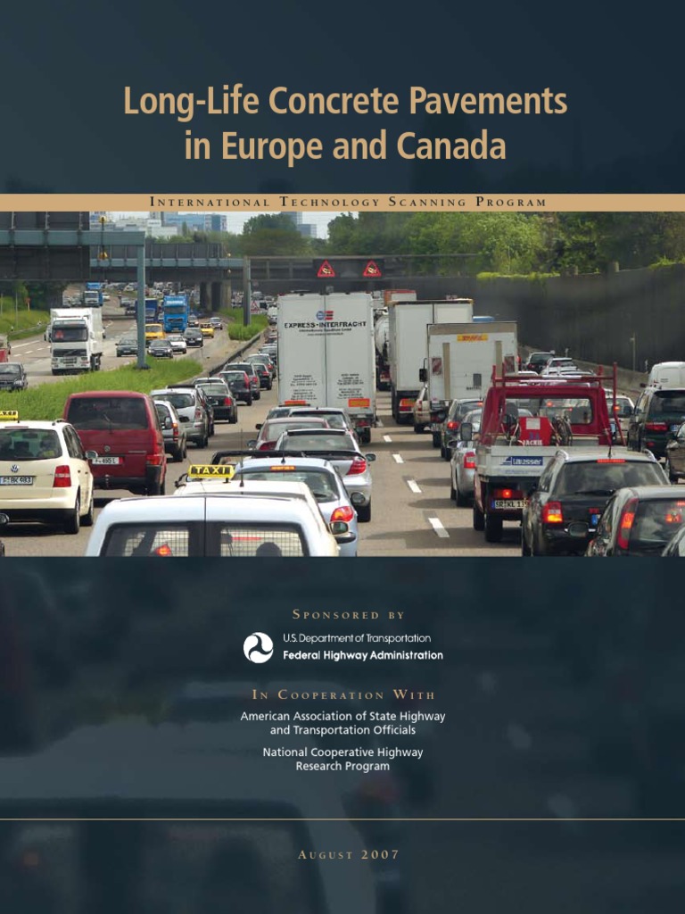 (2007) Long Life Pavement in Europe and Canada | PDF | Road Surface | Road