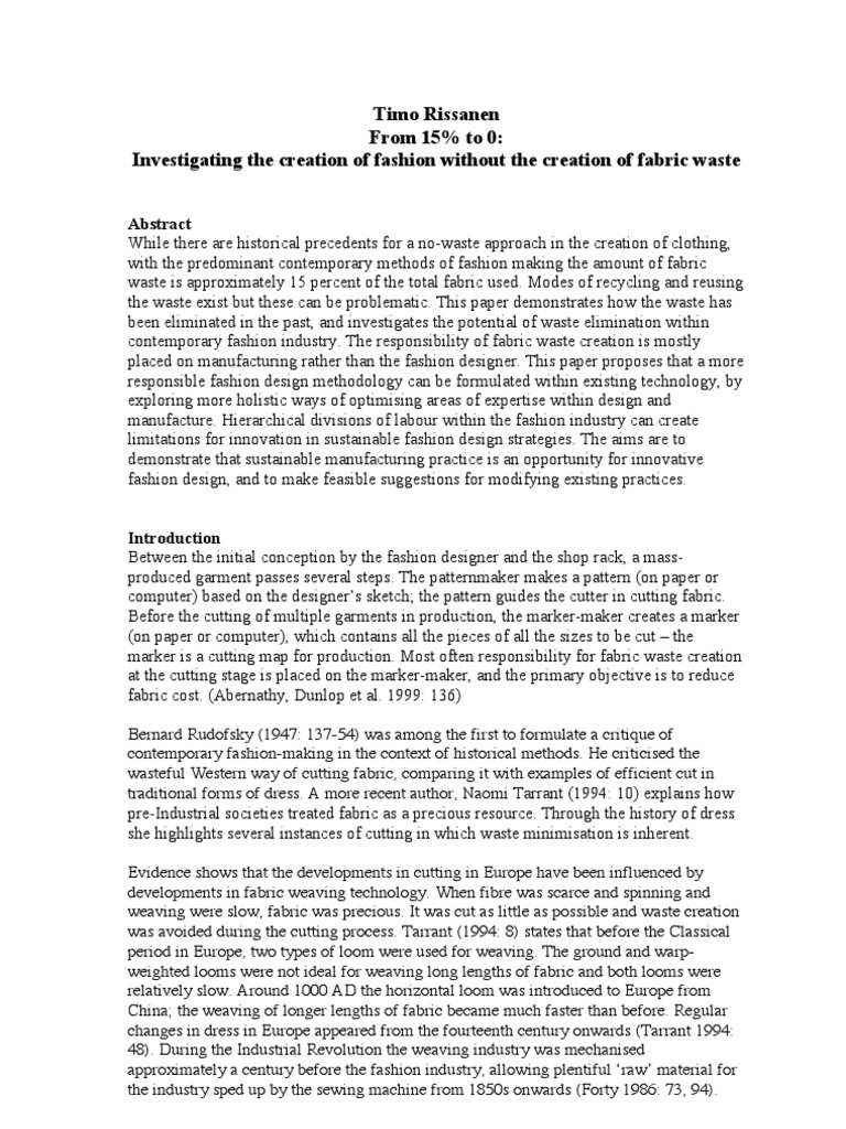 Timo Rissanen | PDF | Sewing | Knitting