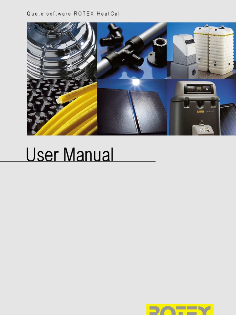 User Manual: Quote Software Rotex Heatcal | PDF | Java Script | Internet Explorer