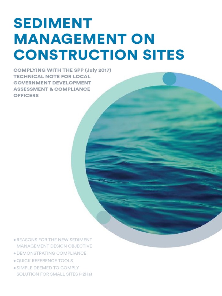 Sediment Management On Construction Sites - Complying Basins - 2021 ...