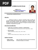Revathi Resume 19 PDF | PDF | Nursing | Patient