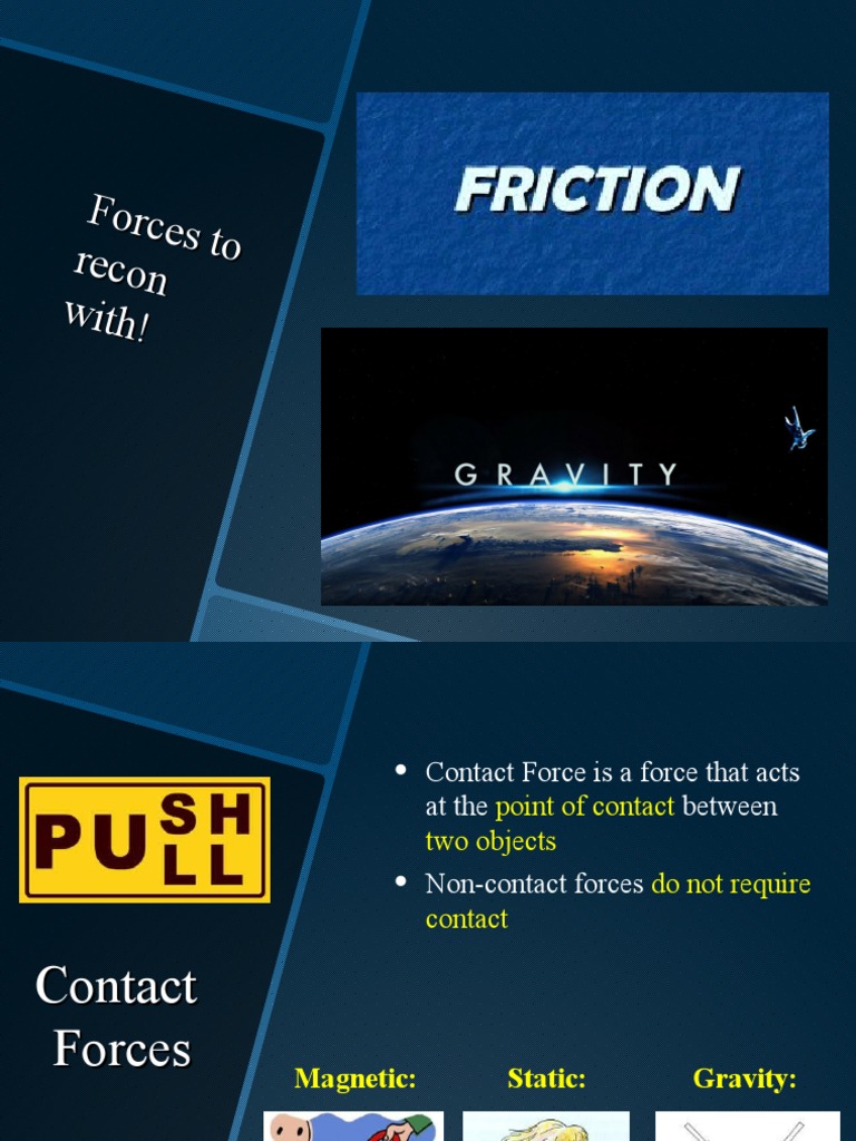 Friction and Gravity | PDF | Friction | Gravity