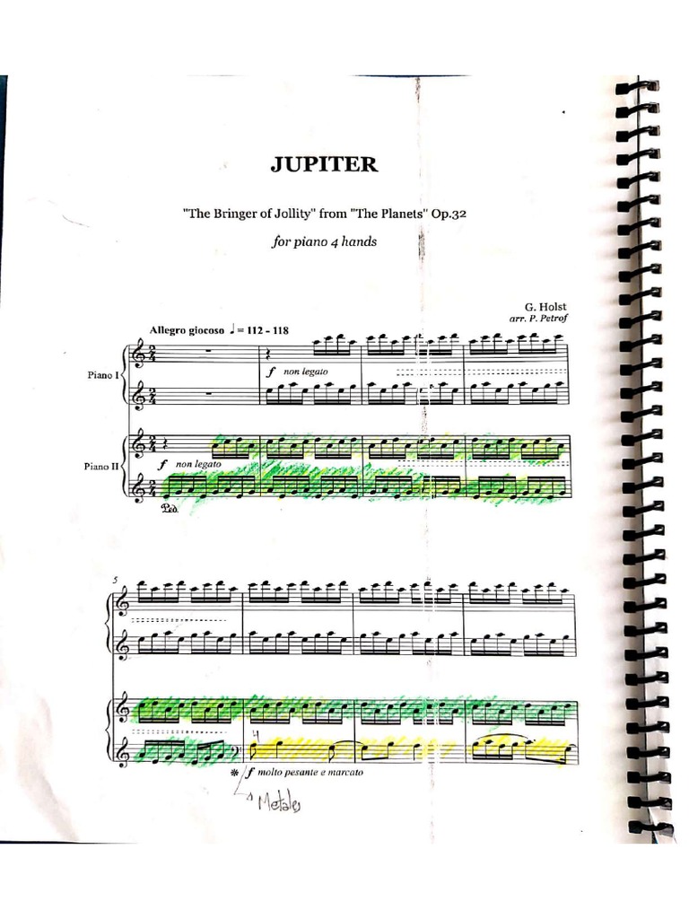 Júpiter (Analizado) - G. Holst | PDF