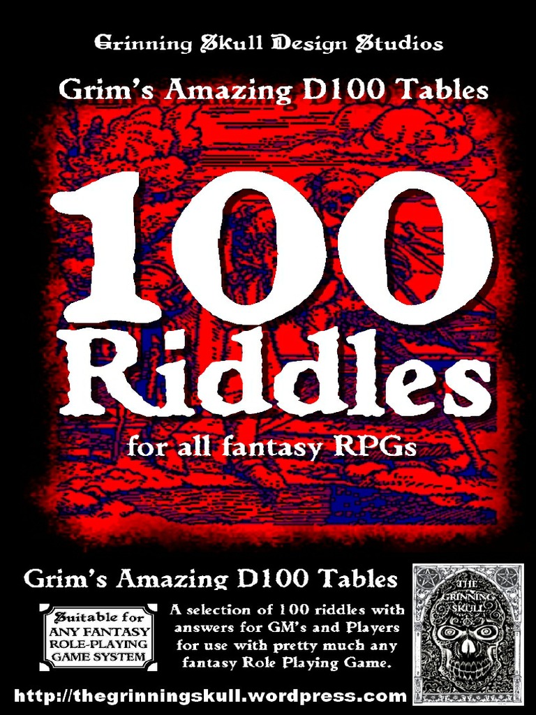 100 Riddles For All Fantasy RPGs | PDF | Nature
