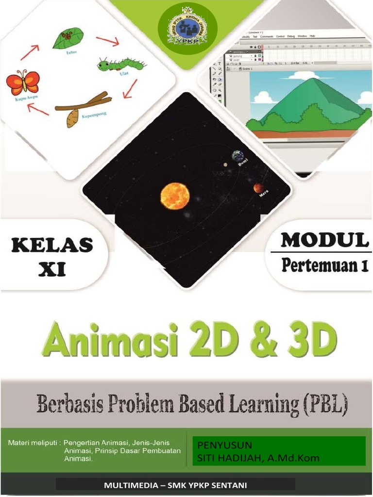 3.1 Memahami Prinsip Dasar Pembuatan Animasi 2D (Vector) 4.1 ...