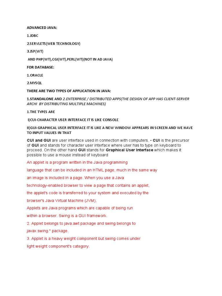 Advanced Java:: Archi by Distributing Multiple Machines) | PDF | Web ...