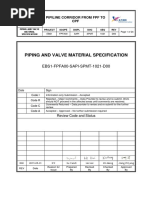 PIP Line List | PDF | Pipe (Fluid Conveyance) | Applied And ...
