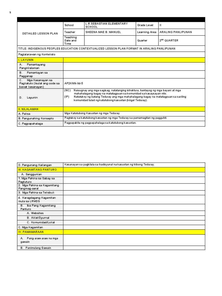 2nd Quarter Iped AP 2 | PDF