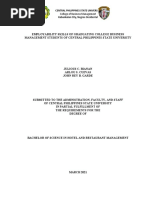 Budgeting and Spending Behavior | PDF | Attitude (Psychology) | Behavior