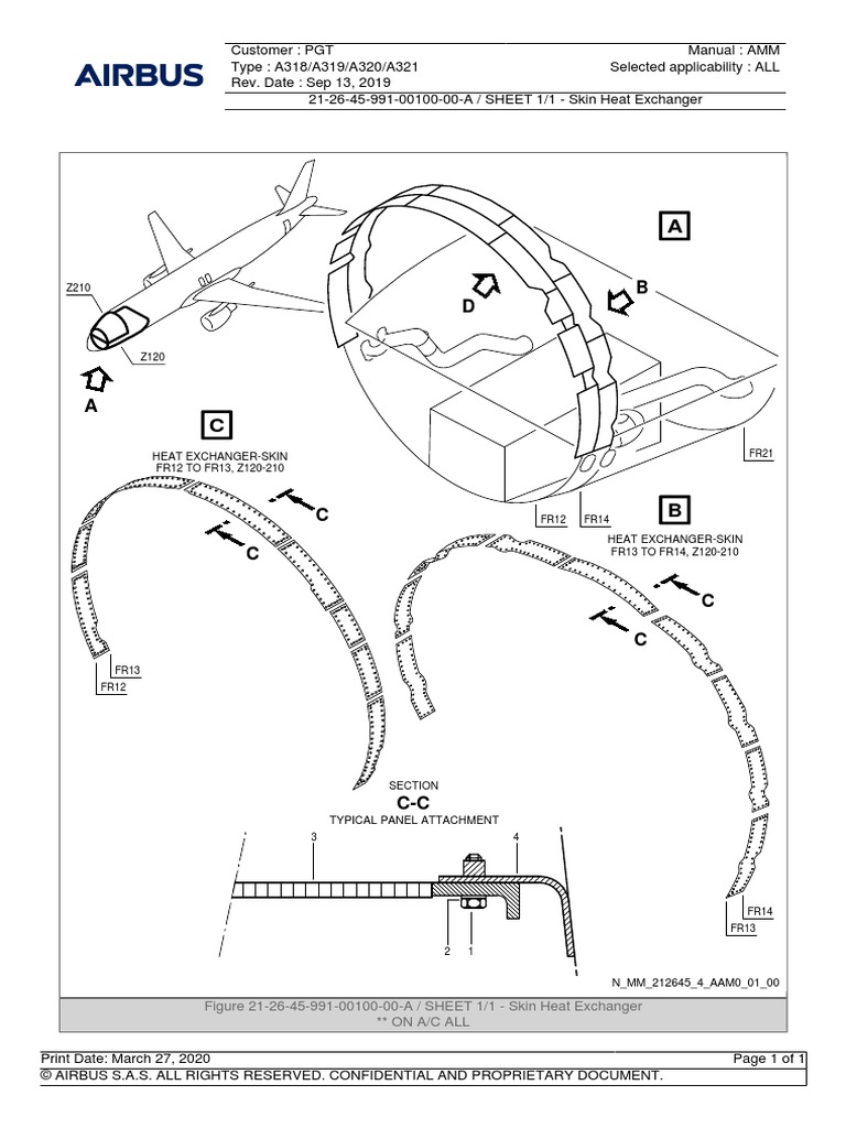 Skin Heat Exchanger | PDF | Aviation | Airliner