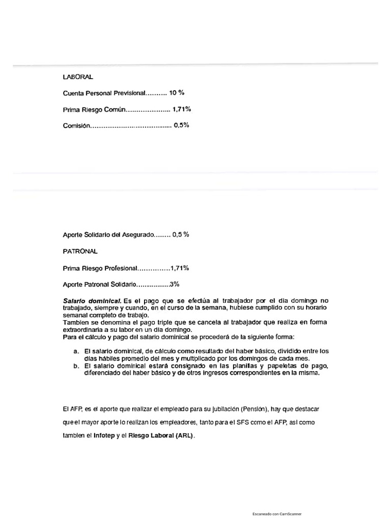 Tipos de Bonos Bolivia | PDF