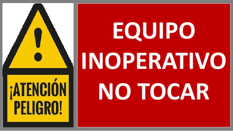 Equipo Inoperativo | PDF