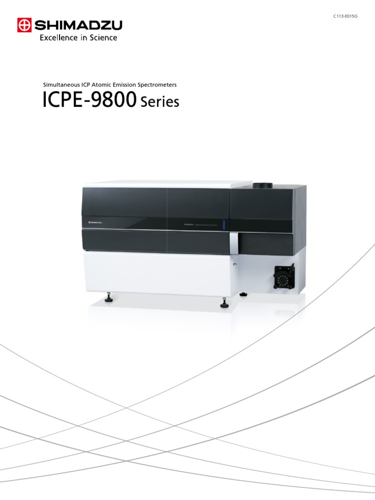 Icpe 9820 Shimadzu | PDF | Charge Coupled Device | Emission Spectrum