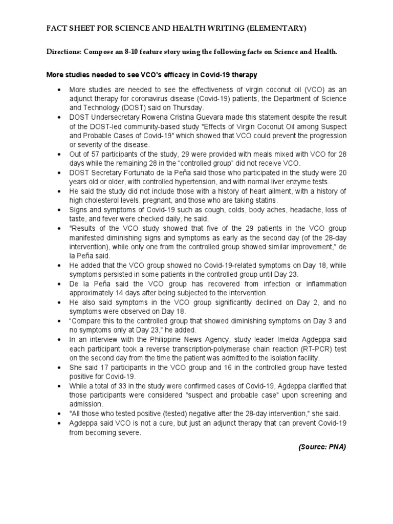 Science and Health Writing Material | PDF | Hypercholesterolemia ...